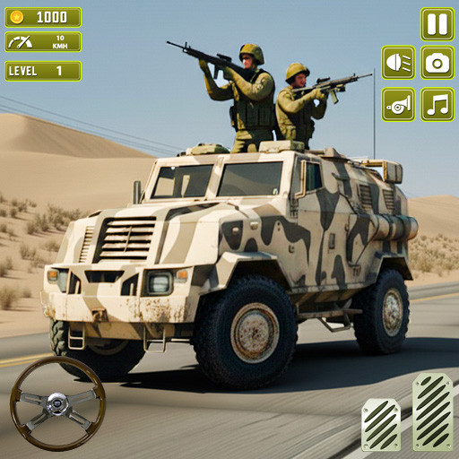 دانلود بازی US Army Truck 3D Military Game برای اندروید | مایکت
