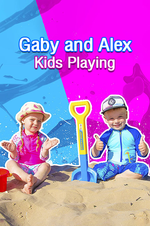 سریال گابی و الکس - بازی‌های کودکانه - Gaby And Alex - Kids Playing 2020