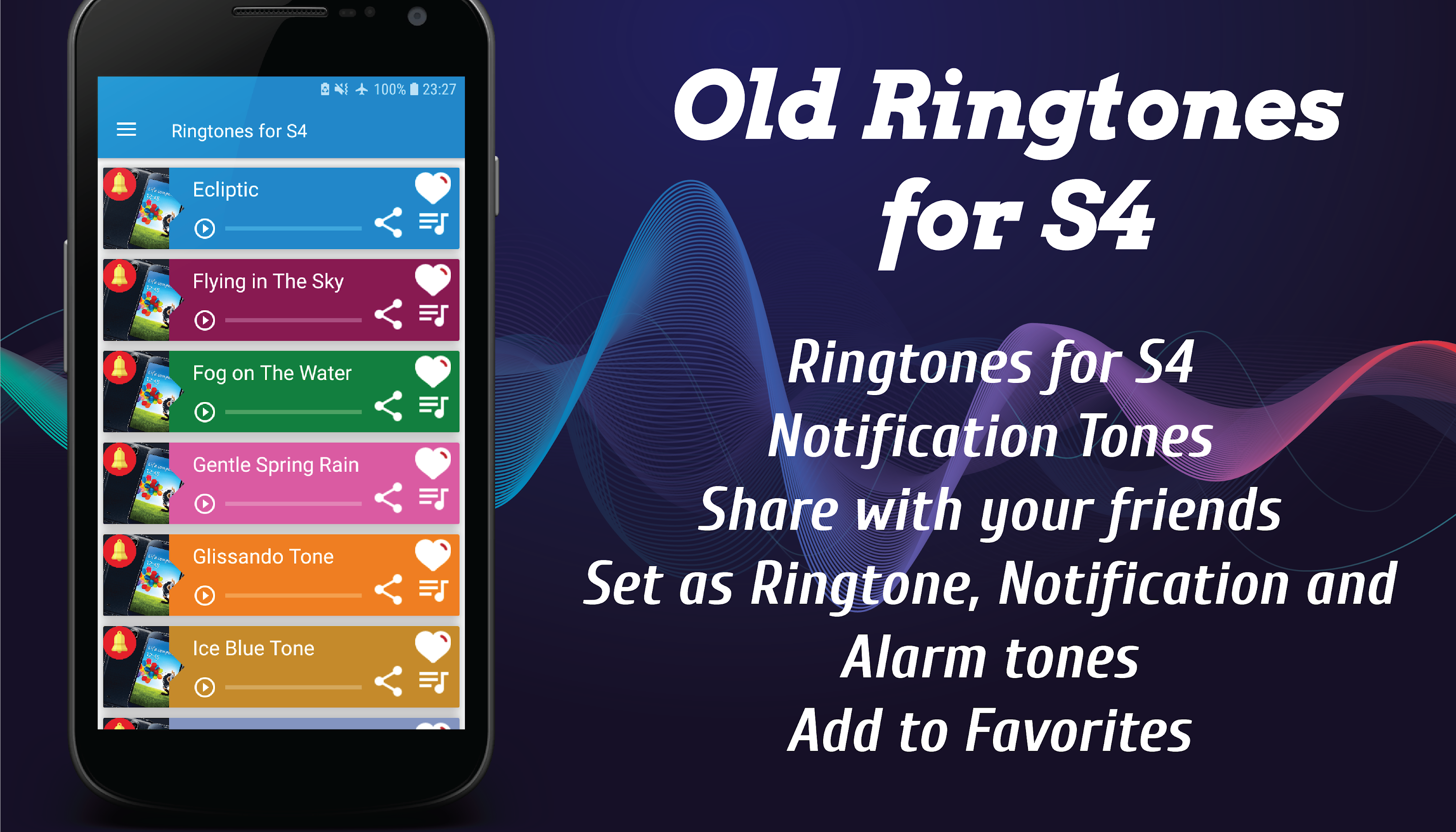 دانلود برنامه Old Ringtones for Galaxy S4 برای اندروید | مایکت