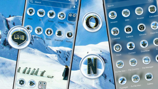 دانلود برنامه Ice Penguin Launcher Theme برای اندروید | مایکت