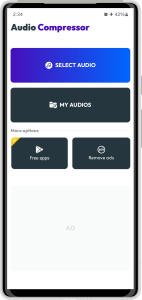 دانلود برنامه Audio Compressor برای اندروید | مایکت